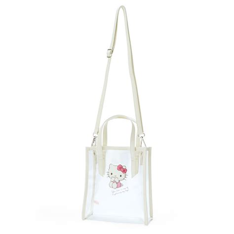Clear Shoulder Bag Hello Kitty Sanrio Meccha Japan