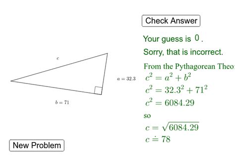 Pythagorean Theorem Practice Worksheet Education Com Worksheets Library