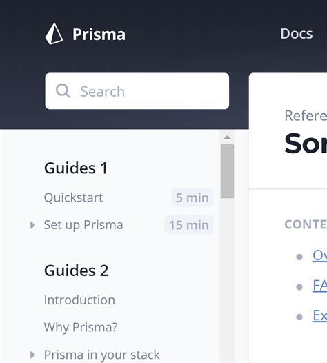 Self Contained Sections · Issue 637 · Prismadocs · Github