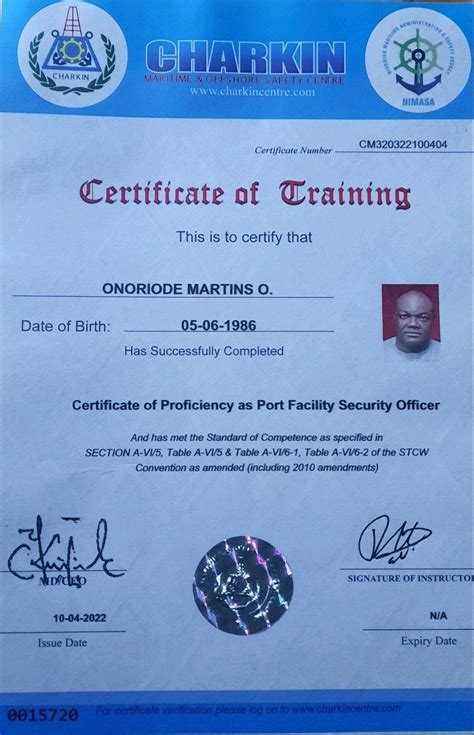 Isps Pfso Maritimesecurity Martins Onoriode Cpp Pfso Cpo Cpsm 60 Comments