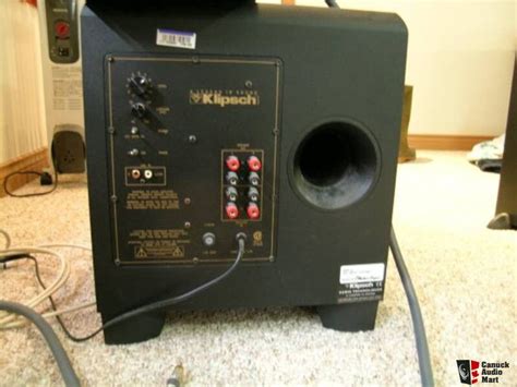 Klipsch Rf3 Speakers And Klipsch Ksw12 Subwoffer Photo 172798 Canuck