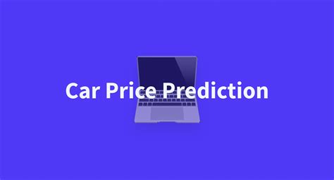 Car Price Prediction A Hugging Face Space By Amulyaprasanth