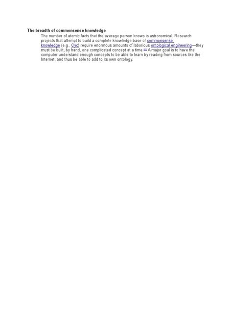 the breadth of commonsense knowledge pdf