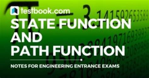 Difference Between State And Path Function
