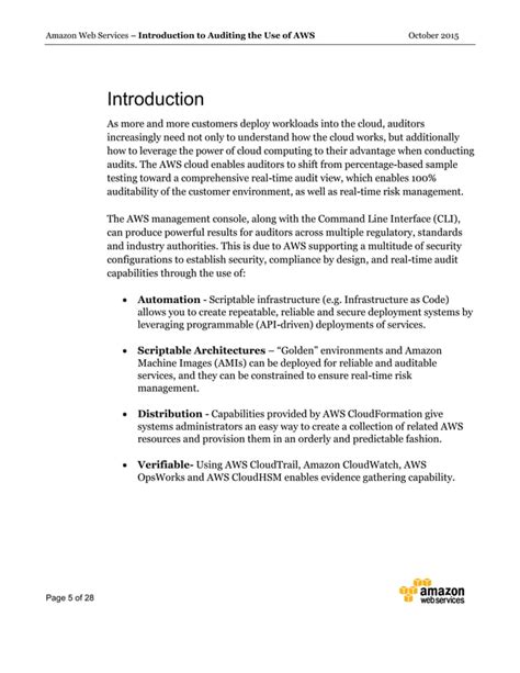 Aws Auditing Securitychecklist Pdf