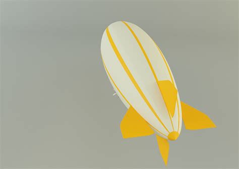 3d Zeppelin Model Turbosquid 2070252