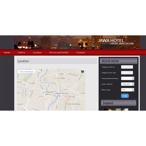 jual aplikasi web reservasi hotel php mysql source code shopee