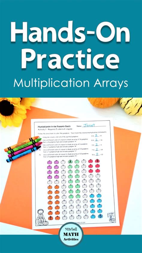 Count And Color Activity To Practice Arrays For Multiplication Third Grade Resources Third