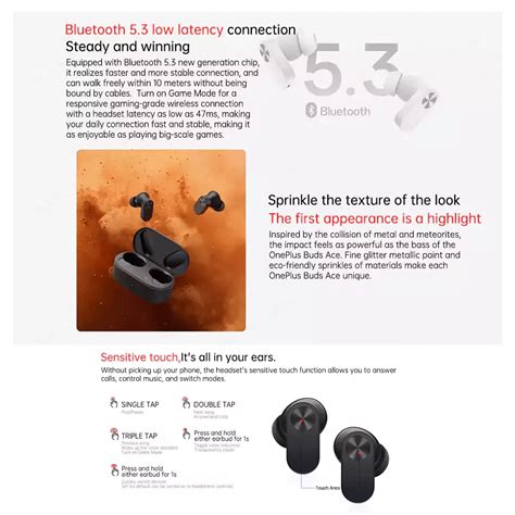 Oneplus Buds Ace Anc True Wireless Earbuds Penguin Com Bd