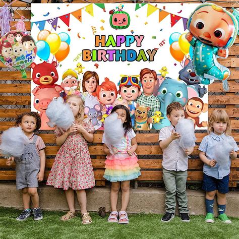 Coco Melo N Backdrop 5x3ft Coco Melo N Birthday Party Decoration Coco Melo N Party Supplies