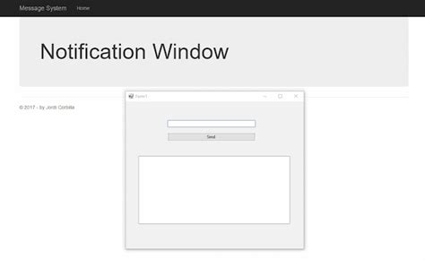 Pushing Messages From Server To Client Using Signalr2 And Mvc5