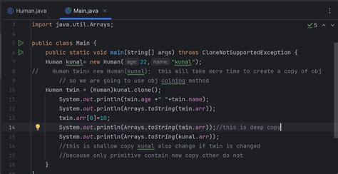 java oop exceptionhandling cloning learning softwaredevelopment