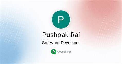 Pushpak Rai Peerlist