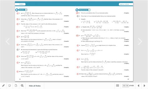 Edexcel A Level Mathematics Pure Mathematics Year 2 Activebook Activelearn Pdf
