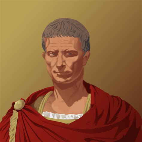 Иллюстрация Julius Caesar (Юлий Цезарь) в стиле 2d