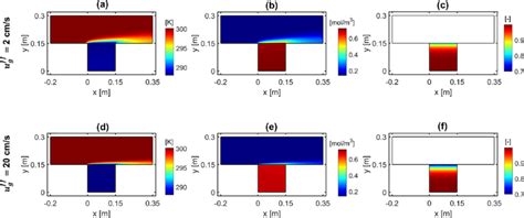 Simulated 2 D Maps Of Temperature Water Vapor And Liquid Phase Download Scientific Diagram