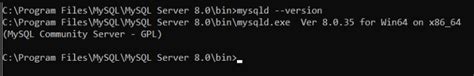 Check The MySQL Version On Windows PhoenixNAP KB