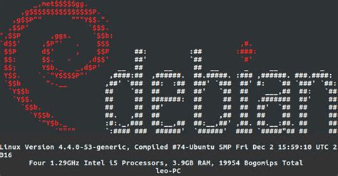 意想不到的有趣linux命令18个，玩得溜 linux好玩的指令 csdn博客