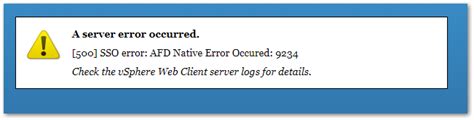 Localized An Error Occurred While Starting Service Vmware Sts Idmd Error Prevents