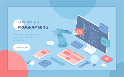 Premium Vector Computer Programming Software Web App Development