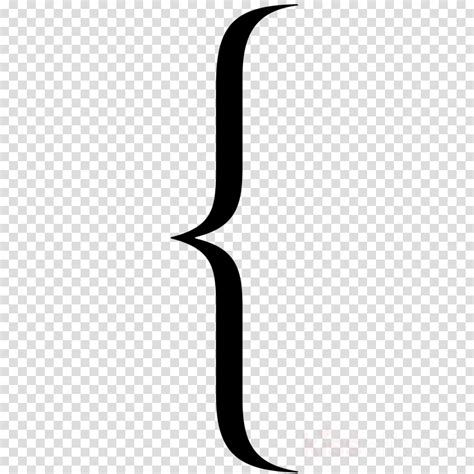 Right Curly Bracket Coloring Page Accolade Png