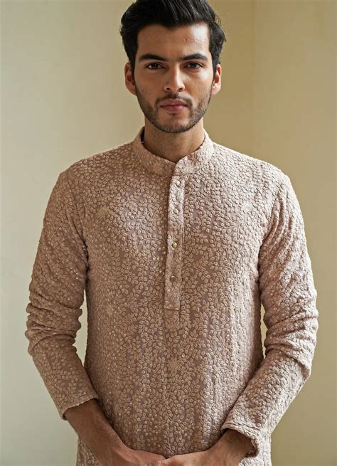 Mens Chikankari Kurta Pyjama Set Indian Kurta Pajama Set For Etsy