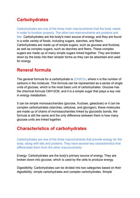 SOLUTION Biochemistry Carbohydrates Lipids Protein Amino Acids Studypool