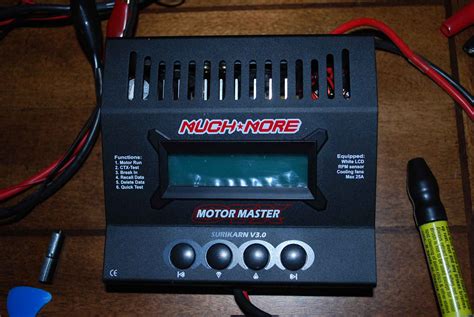 MUCHMORE CTX D2 CELL MASTER MOTOR MASTER AND BATTERY HEAT SINK R C Tech Forums