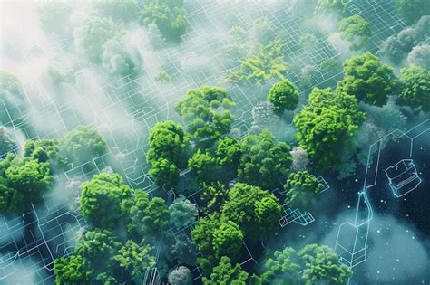 Envision Aipowered Environmental Monitoring System Generative Ai Premium Ai Generated Image