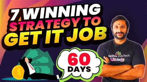 Kaashiv Infotech On Linkedin 🏆 7 Winning Strategy To Get It Job In 60 Days For Freshers 🔥 Itjobs