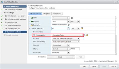 VMware VSphere Configure Encrypted VMs Virtualization Howto