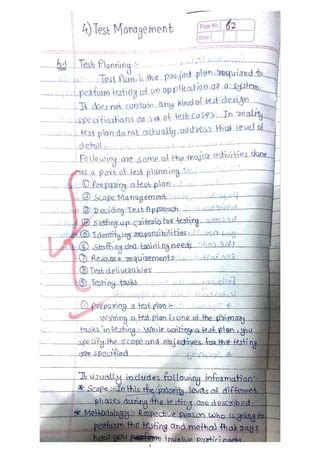 Software Testing NOTES Unit Pdf