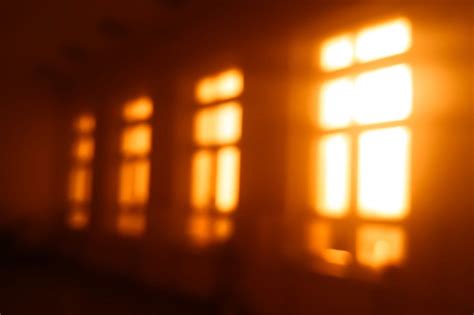 Morning Windows Light Leak Bokeh Background