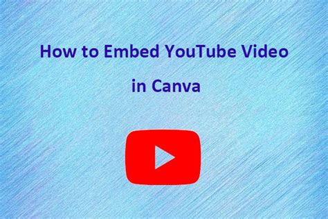 How to Embed YouTube Video in Canva Presentation | by Lydiaaa | Medium
