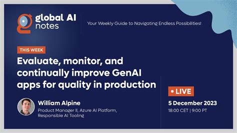 Evaluate Monitor And Continually Improve Genai Apps For Quality In Production Using Azure Ai