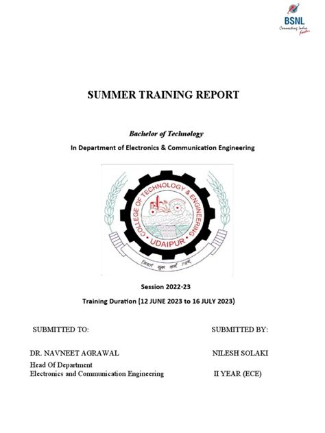 bsnl training report vedansh mali compressed pdf computer network