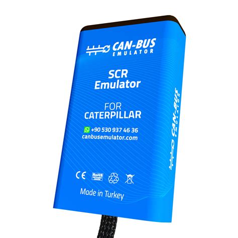 Caterpillar C4 4 Acert Tek Turbo Scr Doc Emülatörü Can Bus Emulator
