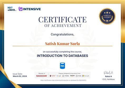 Satish Kumar Surla On Linkedin Nxtwave Learningprogress