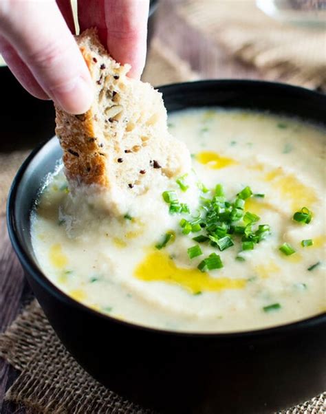 Roasted Cauliflower Parsnip Soup