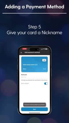 Adding Payment Method Mp