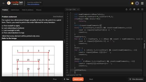 Rohit Chauhan On Linkedin Dsa 251challenge Matrixtraversal Cpp