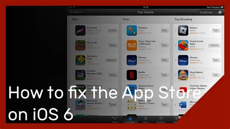 Better Method In The Descriptionhow To Fix The App Store On Ios 6
