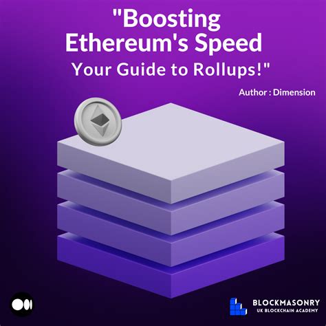 Boosting Ethereums Speed Your Guide To Rollups MEXC Blog