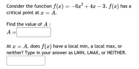 Solved Consider The Function F X X X F X Has A Chegg Com