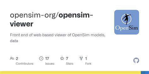 Github Opensim Orgopensim Viewer Front End Of Web Based Viewer Of