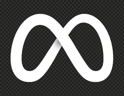Hd Meta Facebook White Logo Sign Symbol Png Infinity Bird Logo Png