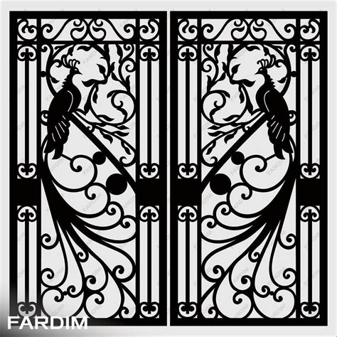 برش لیزر درب فلزی دانلود برش لیزر درب فلزی