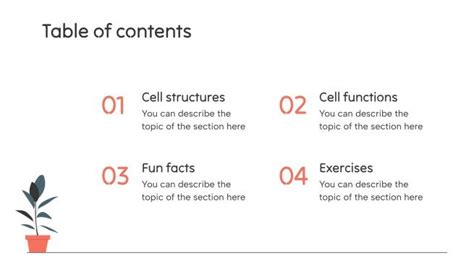 Cell Structure And Function Science Presentation