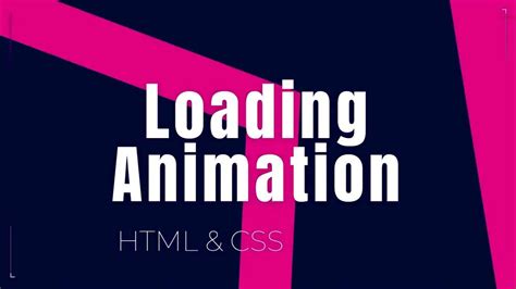 loading animation html and css animation 1 html css animation coding loadinganimation