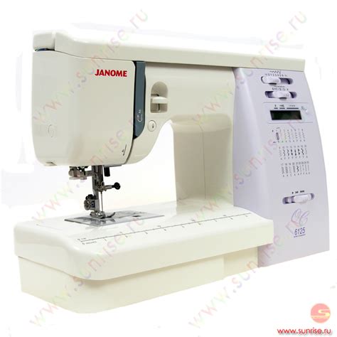 Электро-механическая швейная машина Janome 6125 QC - Санрайз Липецк ...